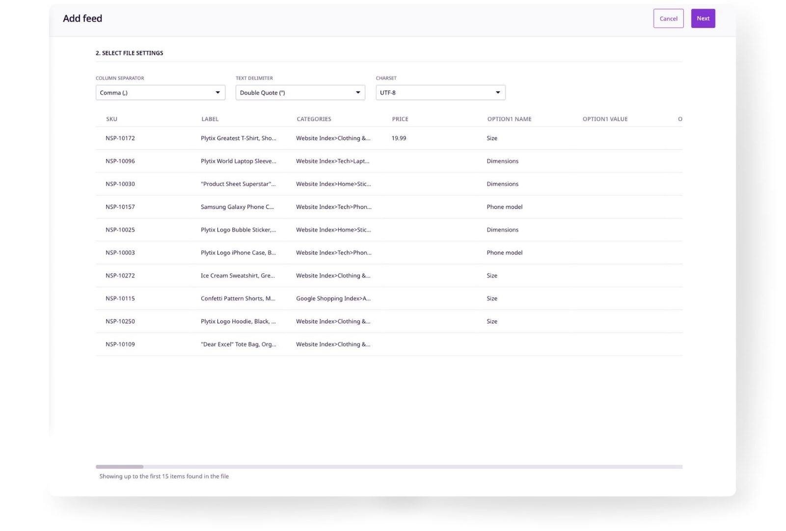 Importing Product Data via Feeds (URL, FTP/SFTP, or Dropbox)