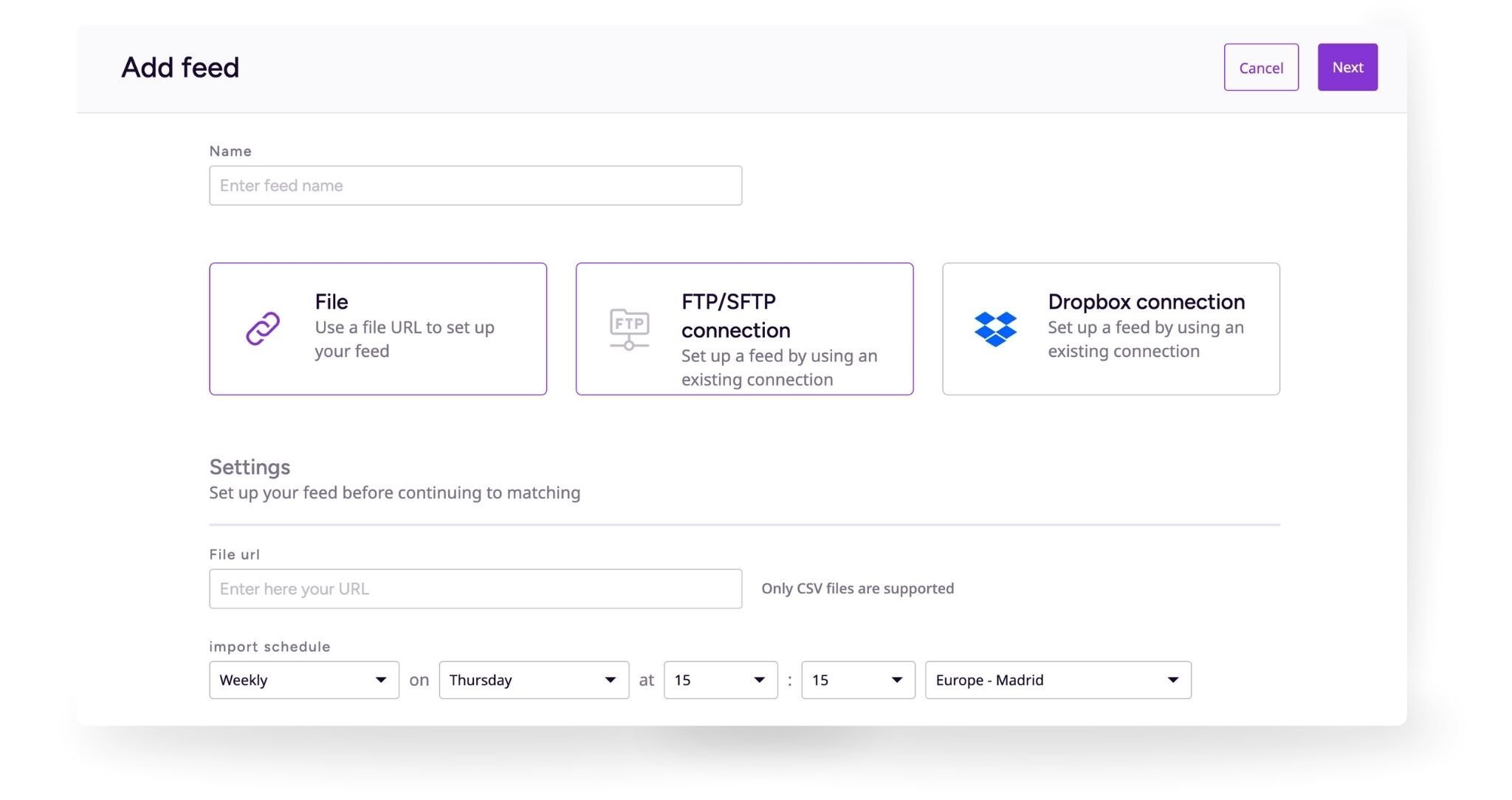 Importing Product Data from ERPs