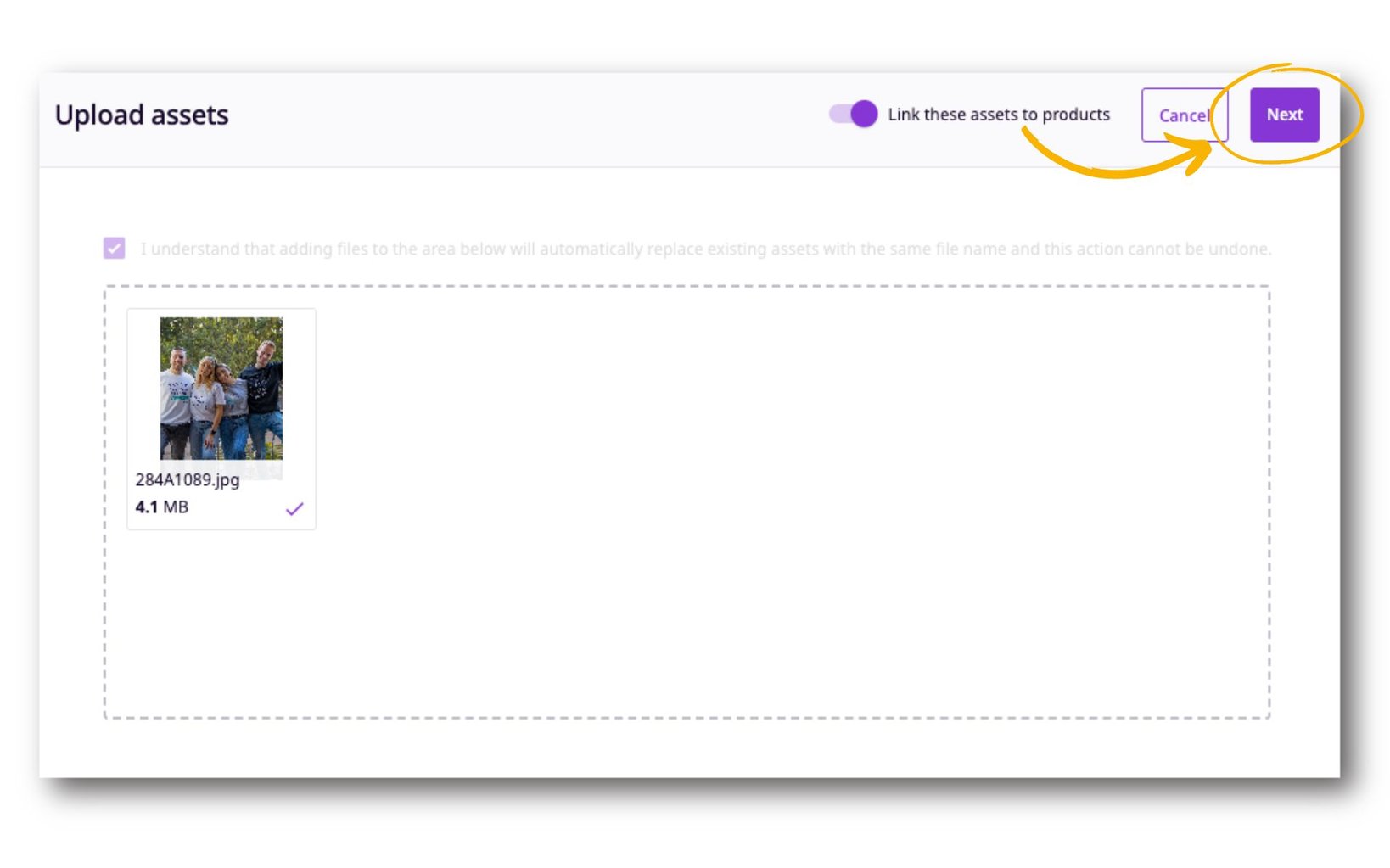 Uploading and Importing Assets