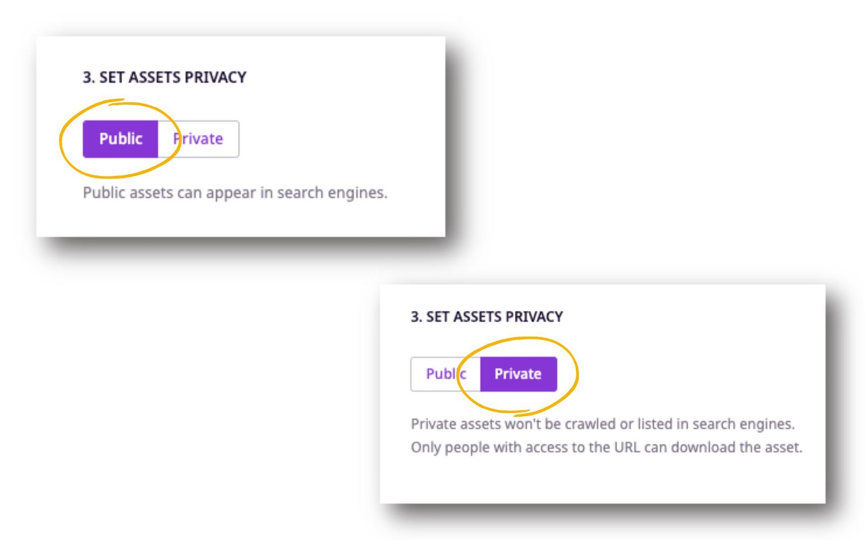 Uploading and Importing Assets