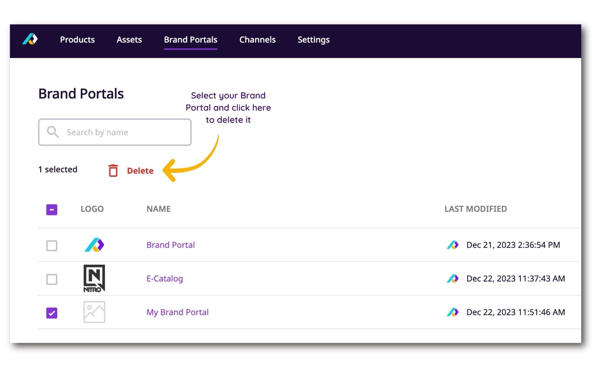 Creating and Managing Brand Portals
