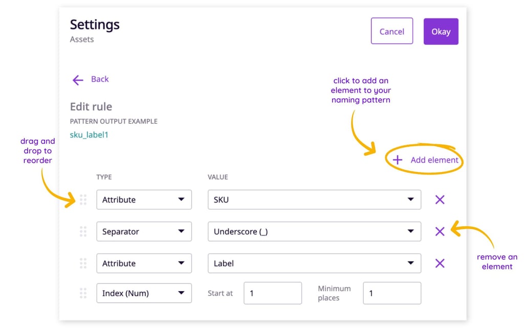 Defining Export Settings for Media Attributes in your Outputs