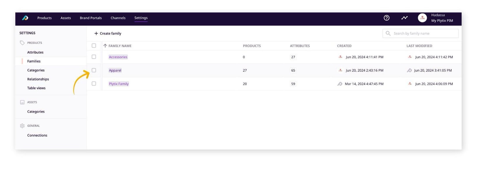 Creating and Managing Product Families