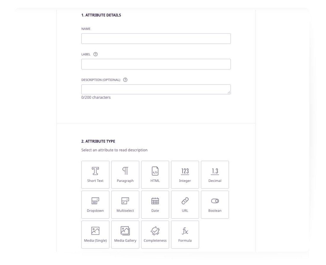 Creating and Managing Product Attributes
