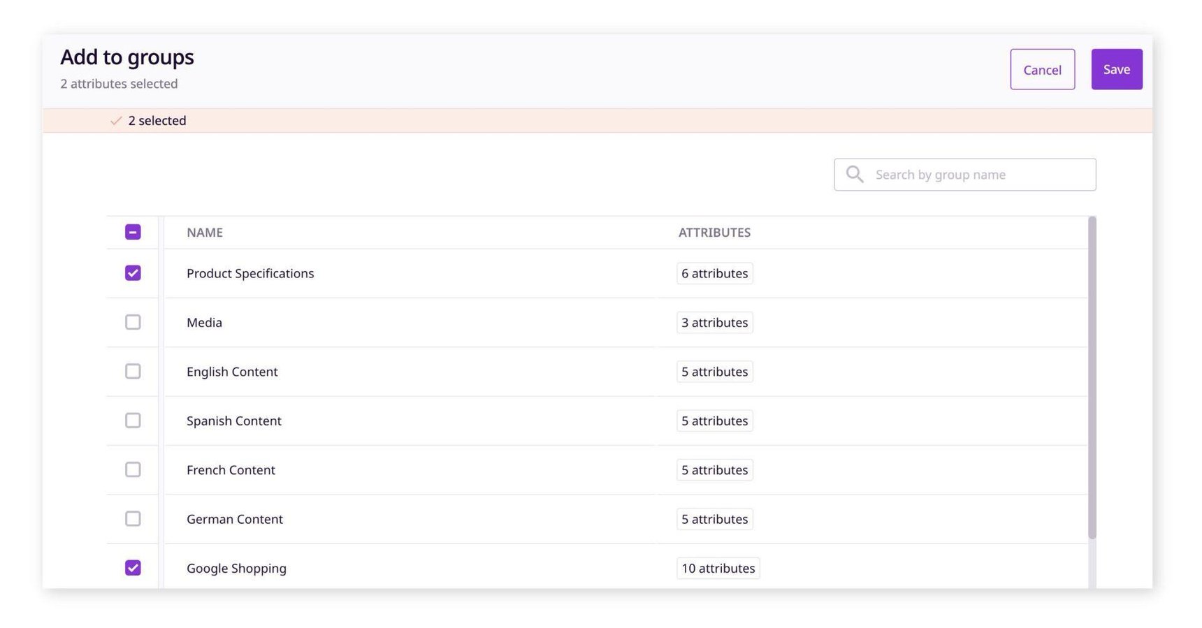 Creating and Managing Product Attributes