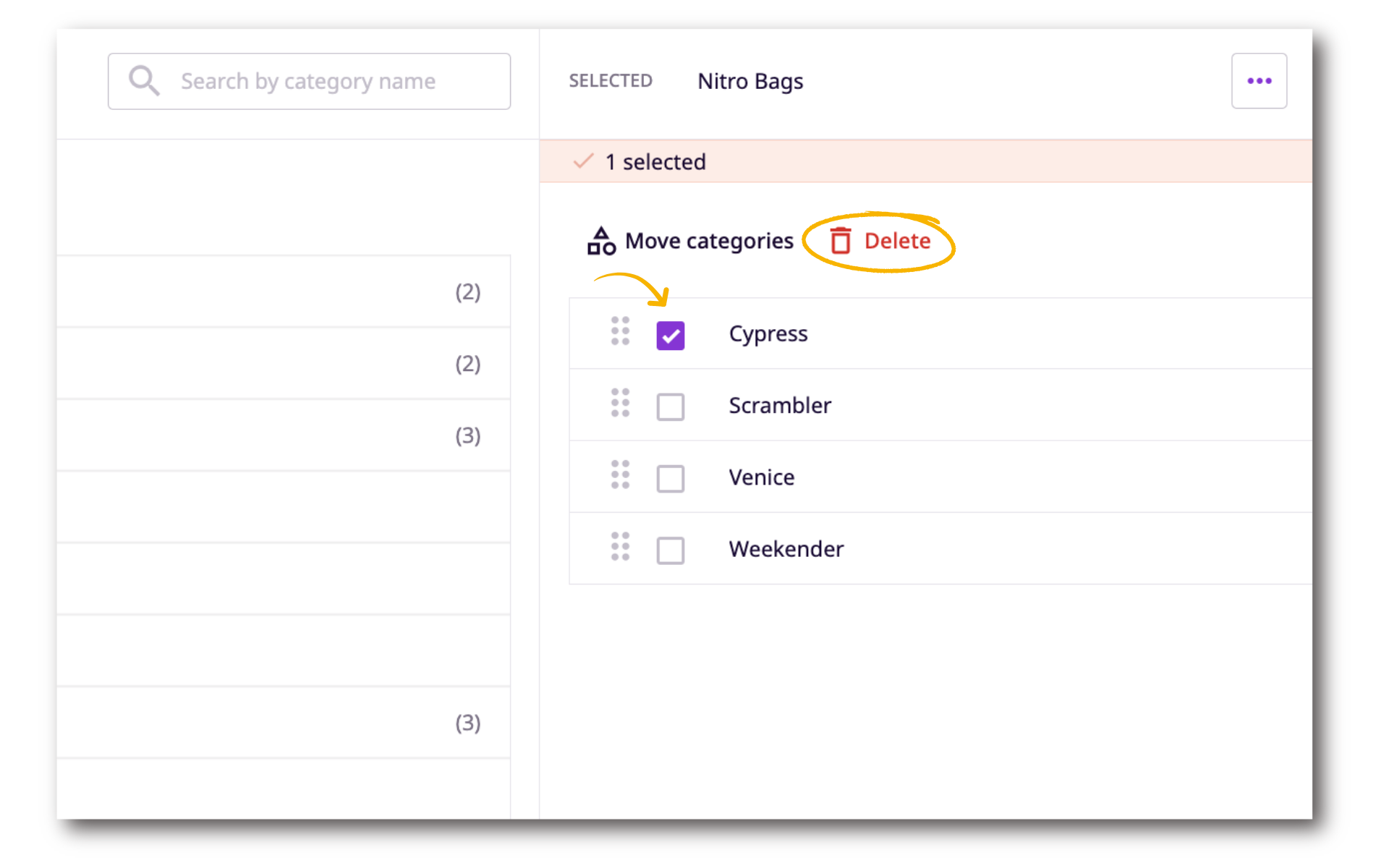 Creating and Managing Product Categories