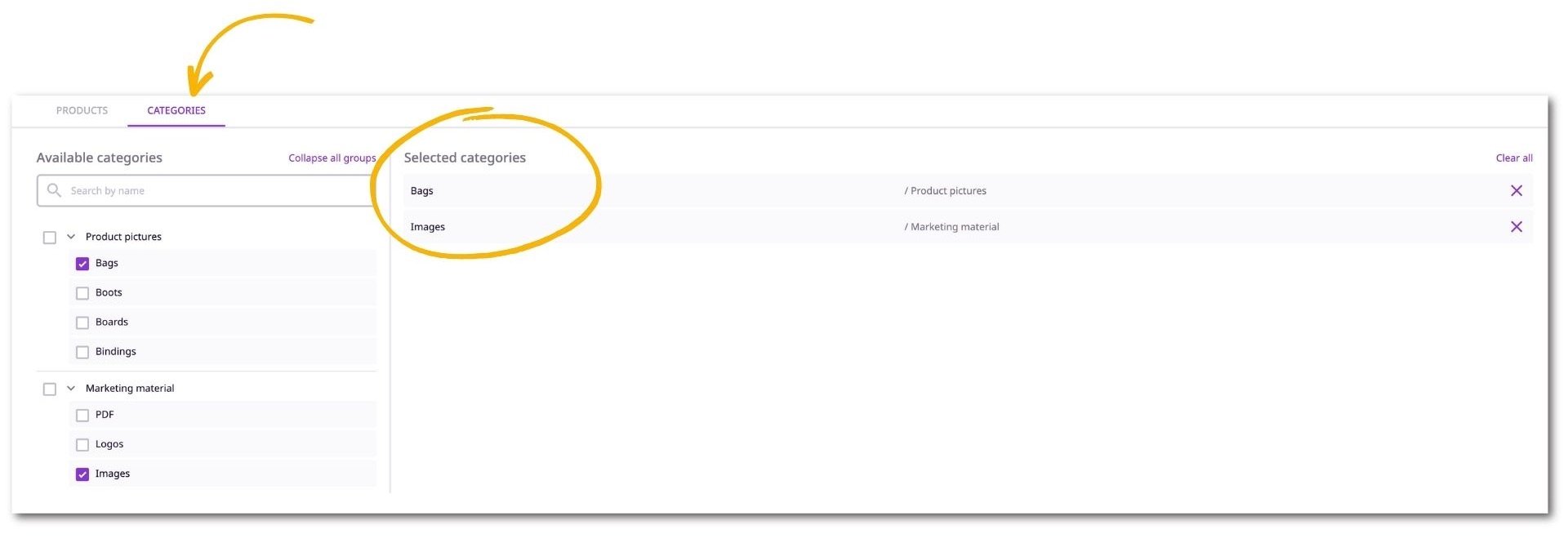 Navigating the Asset Detail Page