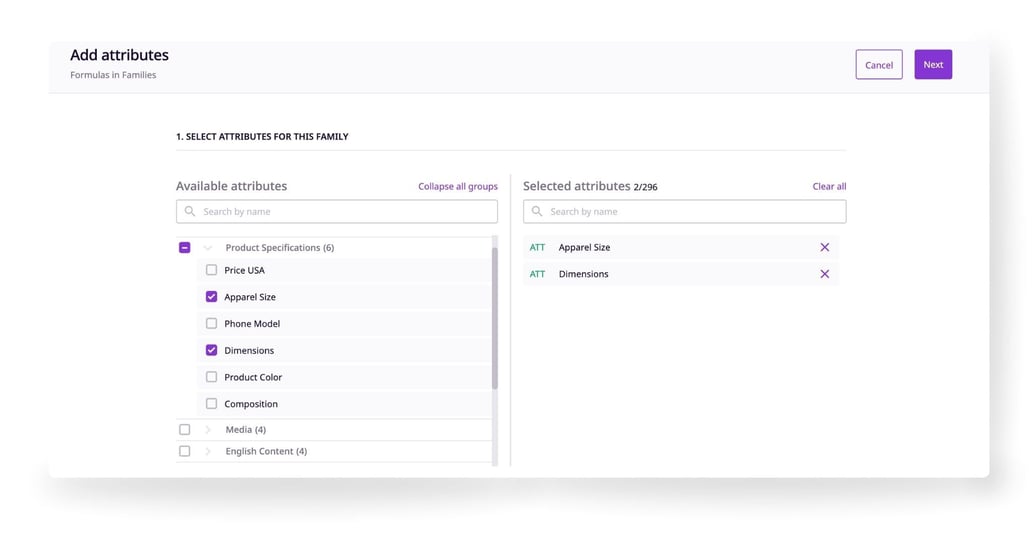 Using Formulas in Families