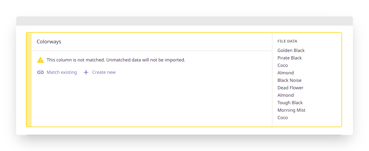 Importing Product Data from a CSV file